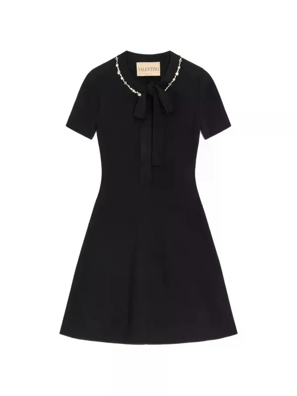 Valentino Garavani Embellished Knit Dress
