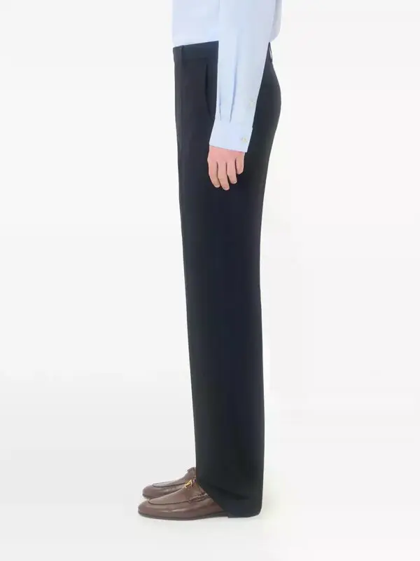 Valentino Garavani Wool Trousers - Blue