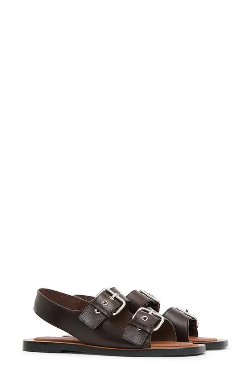 MANSUR GAVRIEL Cintura Sandal - Ebony