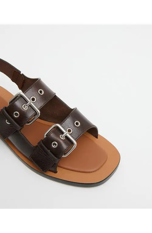 MANSUR GAVRIEL Cintura Sandal - Ebony