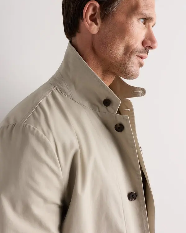 Quince Organic Twill Unstructured Blazer