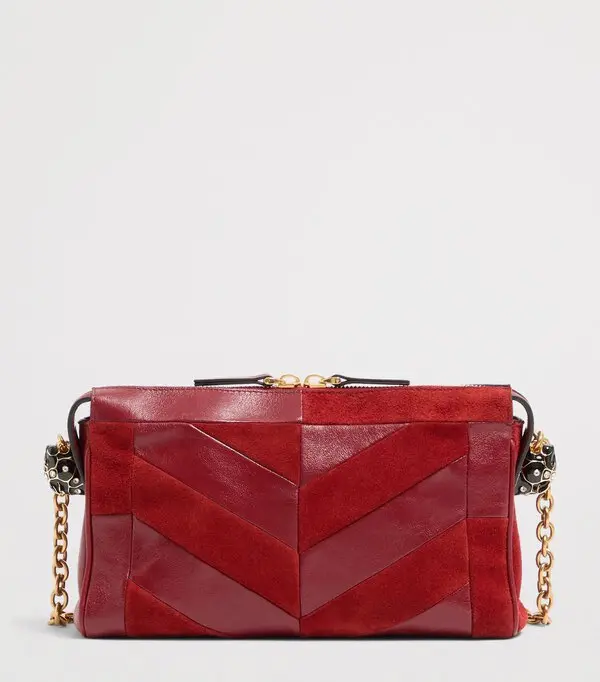 Valentino Garavani Small Lambskin Panthea Shoulder Bag
