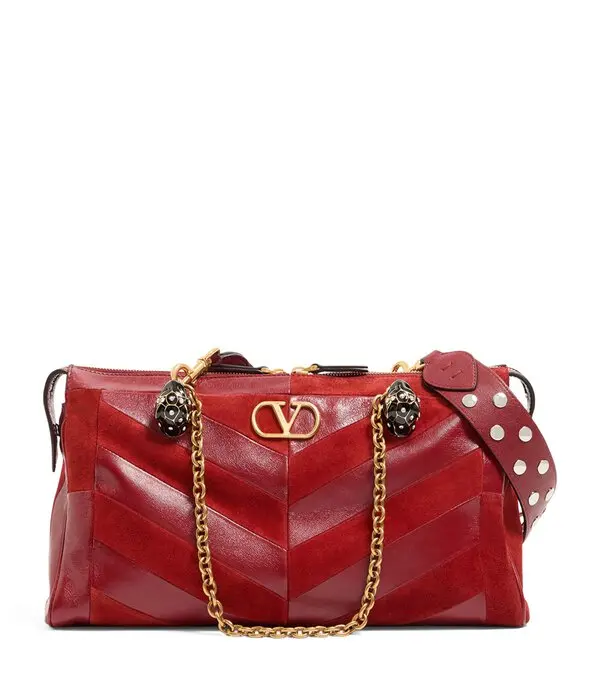 Valentino Garavani Medium Lambskin Panthea Tote Bag