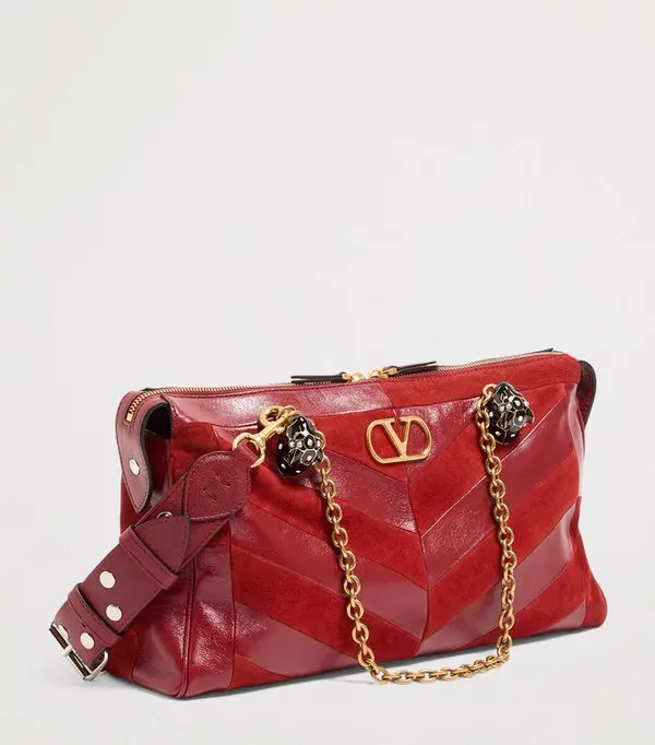 Valentino Garavani Medium Lambskin Panthea Tote Bag