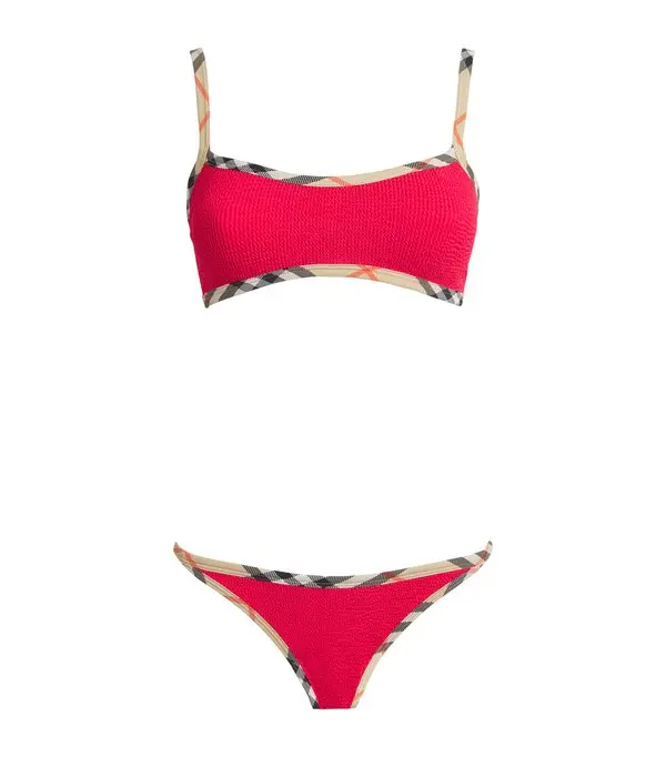 Hunza G X Burberry Tyler Bikini - Red