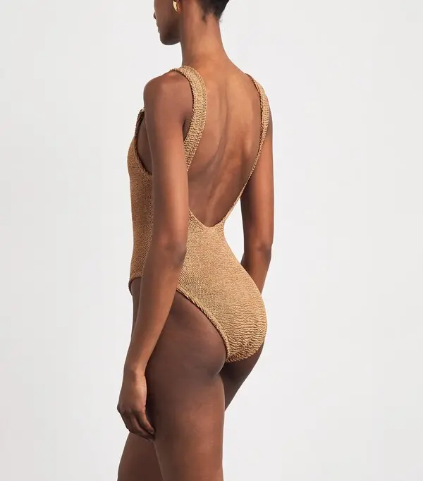 BURBERRY X HUNZA G Hunza G X Burberry Domino One Piece Swimsuit