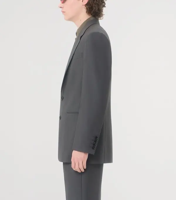 Valentino Garavani Mohair-wool Single-breasted Blazer