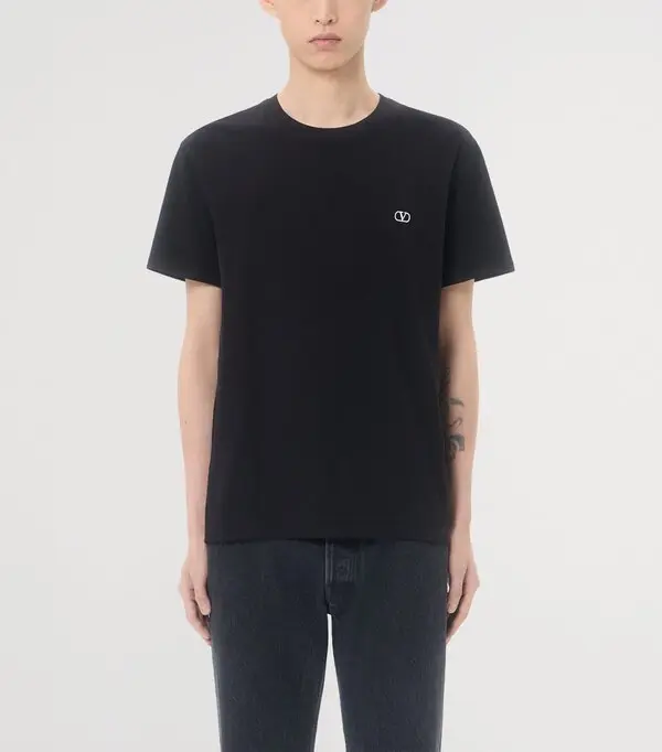 Valentino Garavani Cotton Vlogo T-shirt