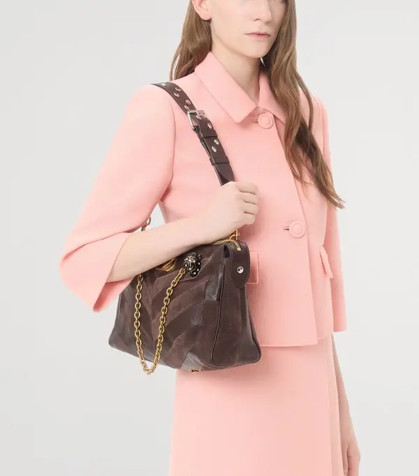 Valentino Garavani Wool Crepe Cropped Blazer