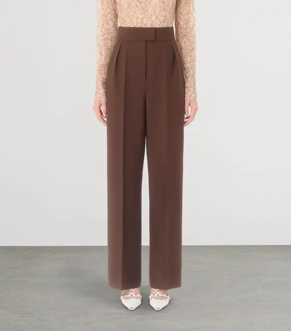 Valentino Garavani Mohair Tailored Trousers