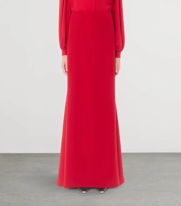 Valentino Garavani Silk Maxi Skirt