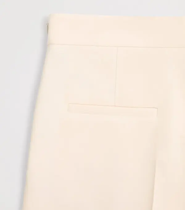 Valentino Garavani Silk Wide-leg Tailored Trousers