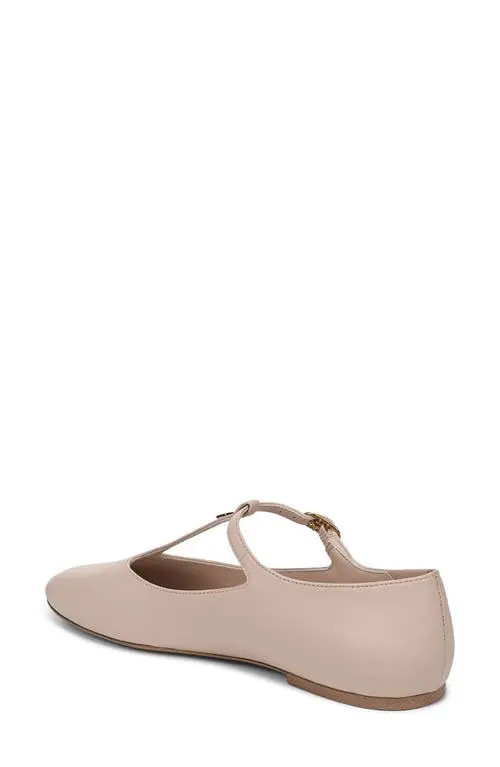 Franco Sarto Marylee Leather T-strap Flat