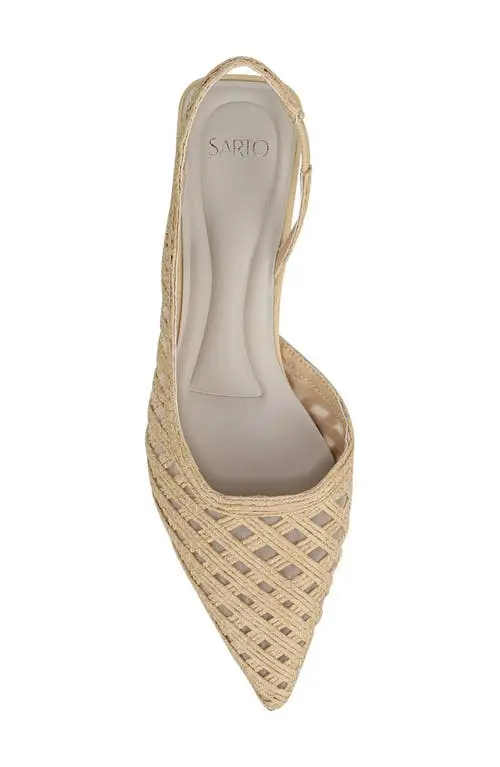 Franco Sarto Devin Slingback Kitten Heel Pumps
