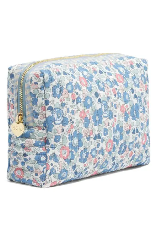 Stoney Clover Lane X Liberty Large Quilted Cotton Pouch