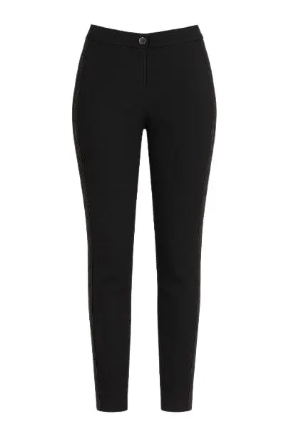 CONQUISTA Tuxedo Inspired Stretch Pants