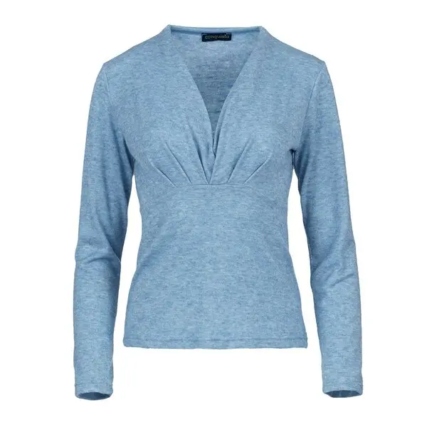 CONQUISTA V Neck Knit Top