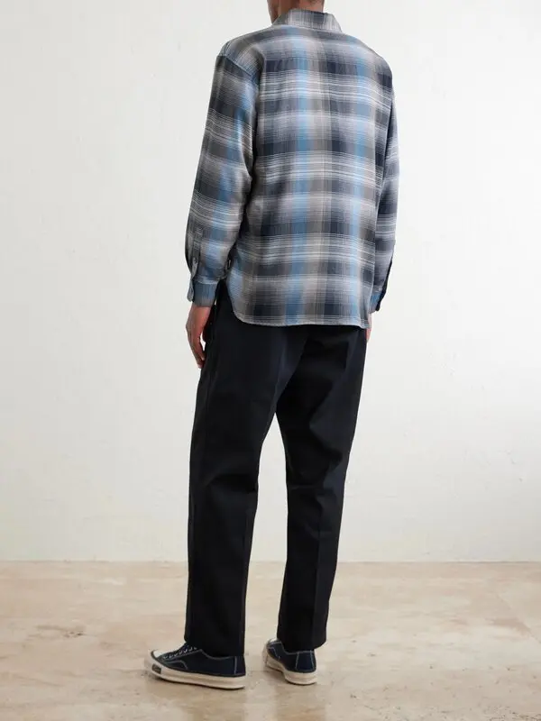 NEIGHBORHOOD Hombre Checked Flannel Shirt