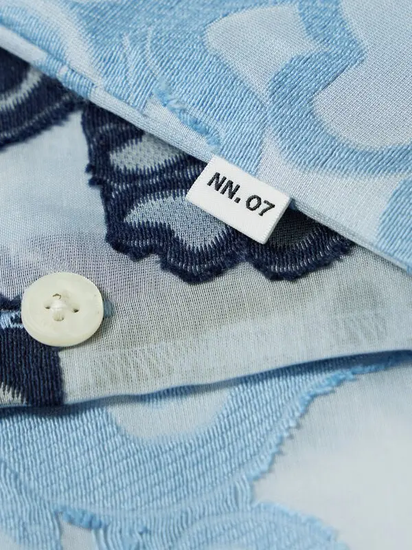 Nn07 Freddy Fil Coupé Voile Shirt