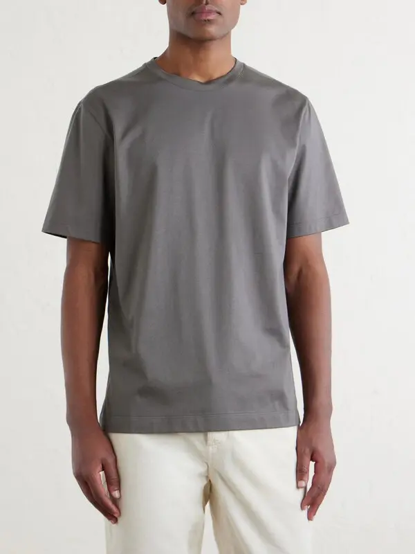 Zegna Cotton-jersey T-shirt