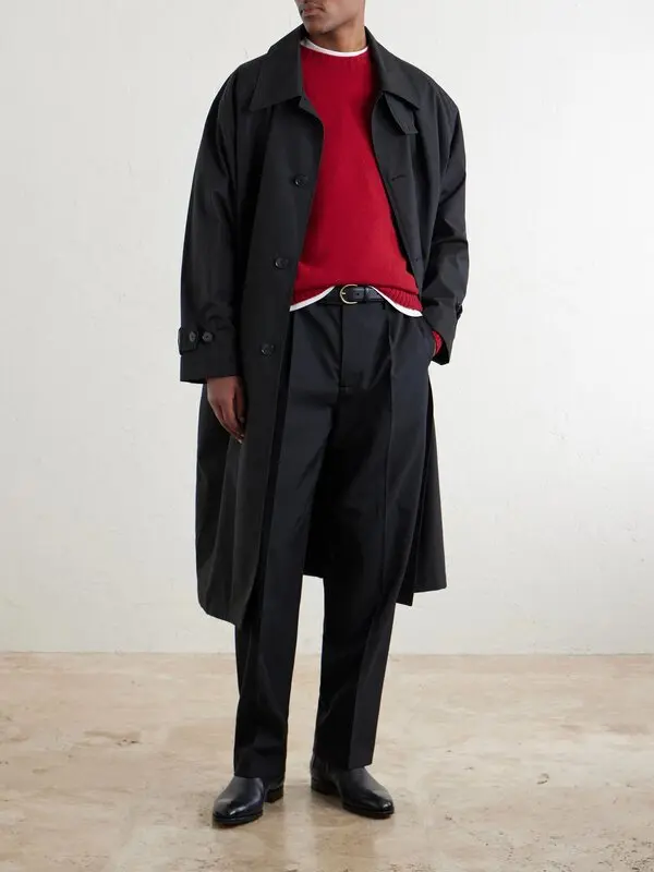 John Smedley Norfolk Recycled-cashmere And Merino Wool-blend Sweater - Red