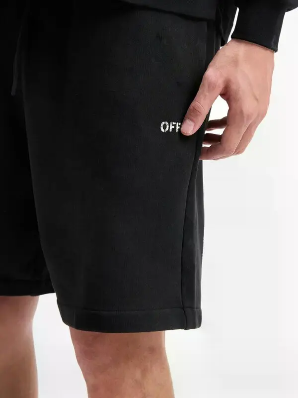Off-White Diag-stripe Track Shorts