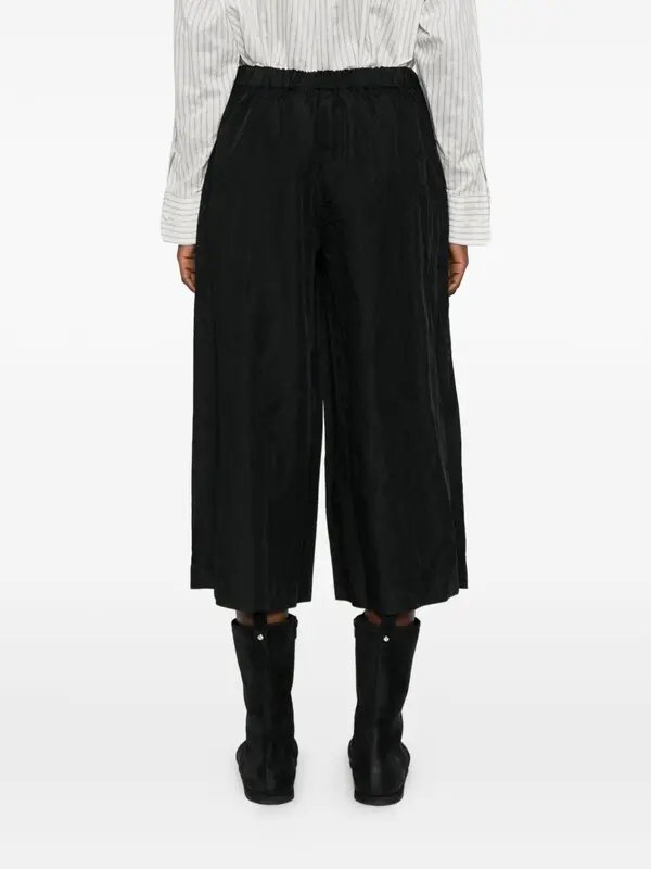 Comme Des Garçons Wide-leg Trousers - Black
