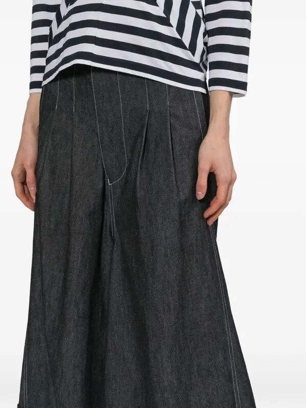 Junya Watanabe Cotton Wide-leg Trousers