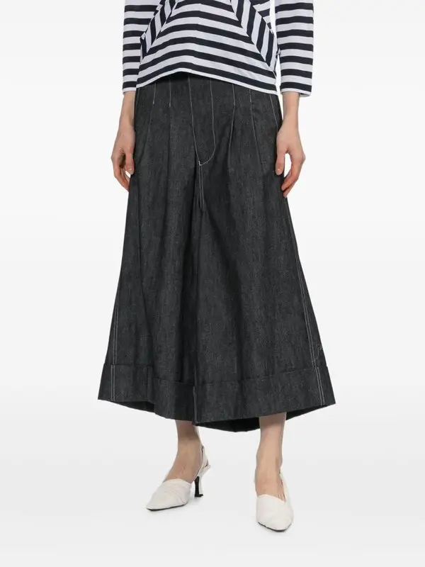 Junya Watanabe Cotton Wide-leg Trousers