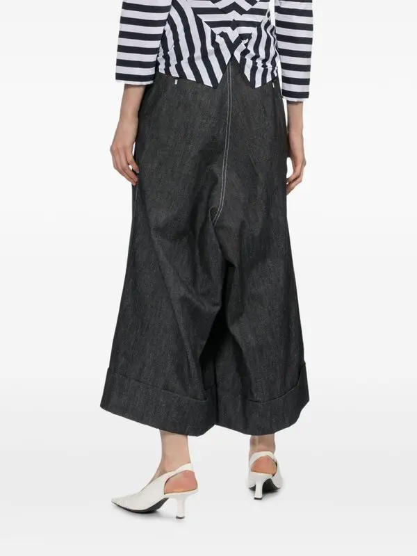 Junya Watanabe Cotton Wide-leg Trousers
