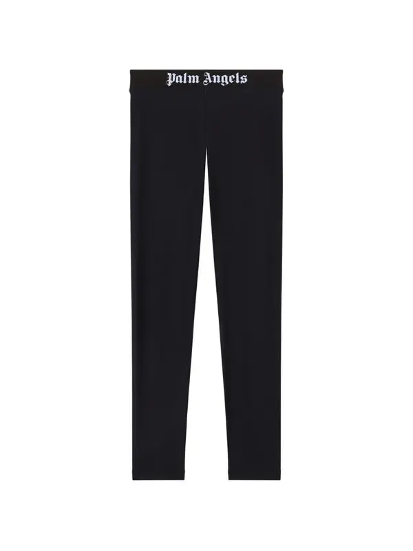 Palm Angels Bandeau Logo Leggings - Black