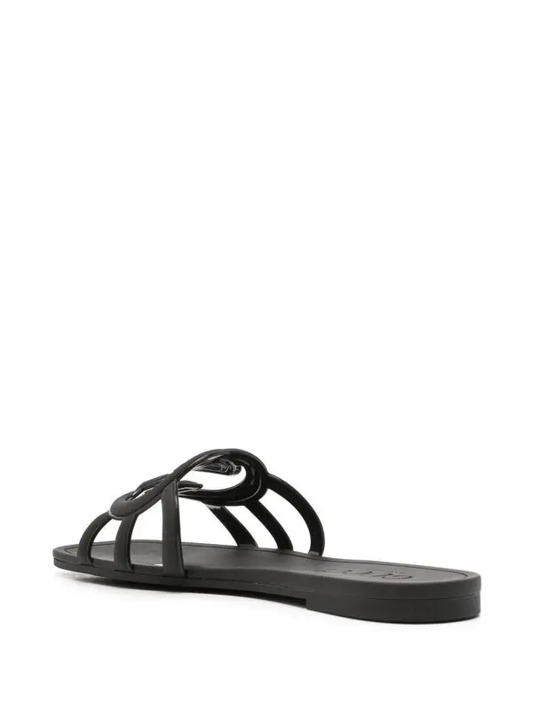 Gucci Gg Flat Slides