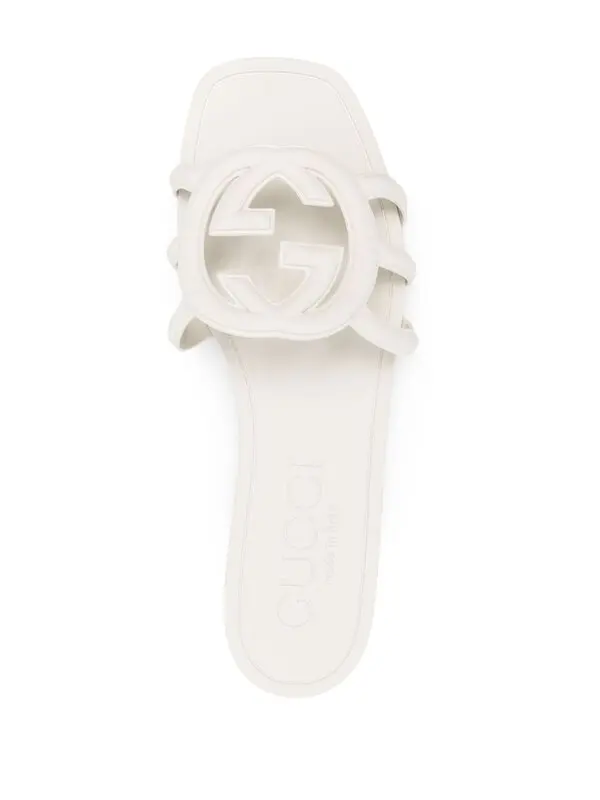 Gucci Gg Flat Sandals