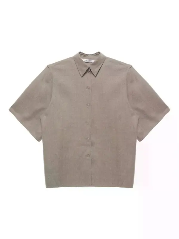 Carven Short Sleeve Collared Shirt