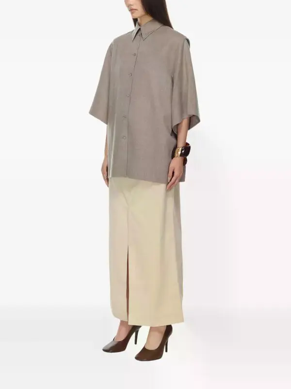 Carven Short Sleeve Collared Shirt