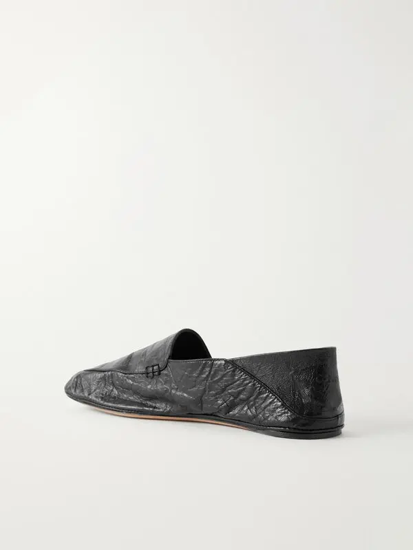 Calvin Klein Vela Leather Loafers - Black