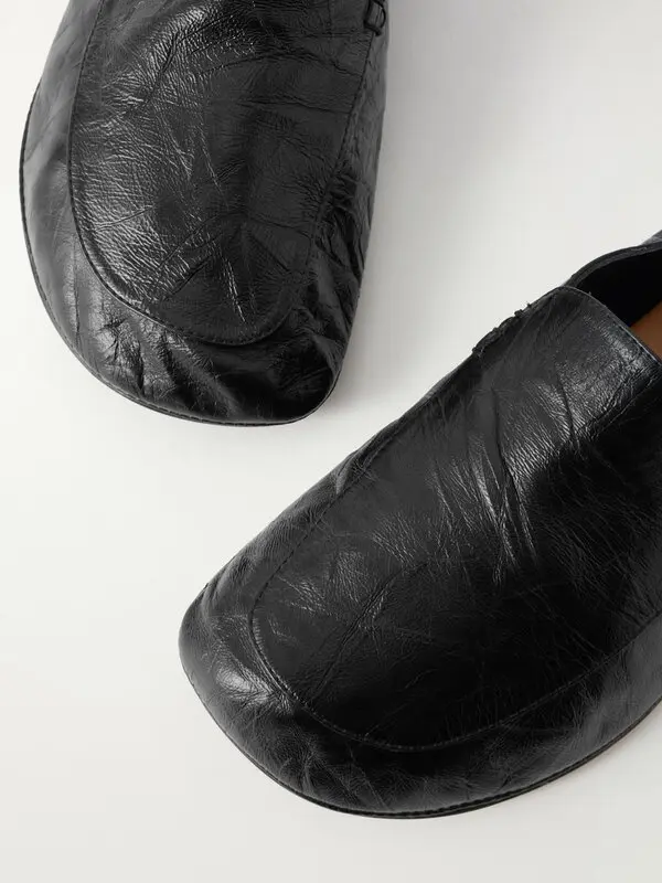 Calvin Klein Vela Leather Loafers - Black