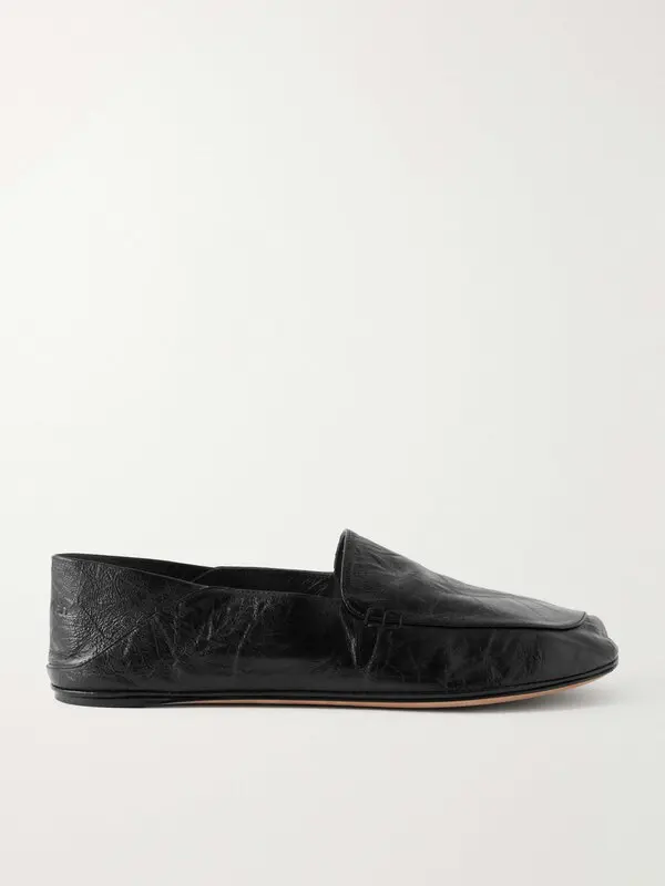Calvin Klein Vela Leather Loafers - Black