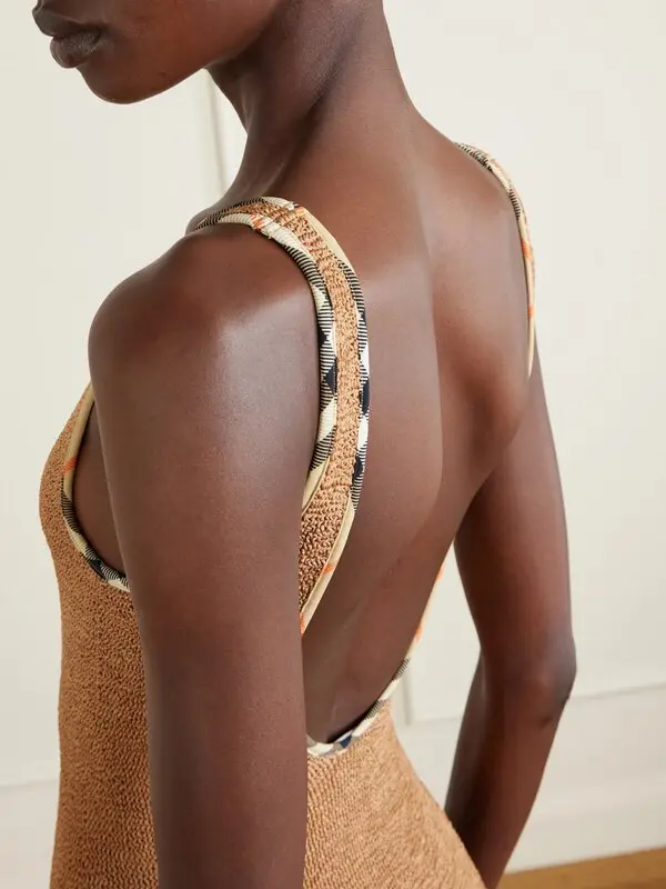Burberry X Hunza G Original Crinkle Faye Swimsuit