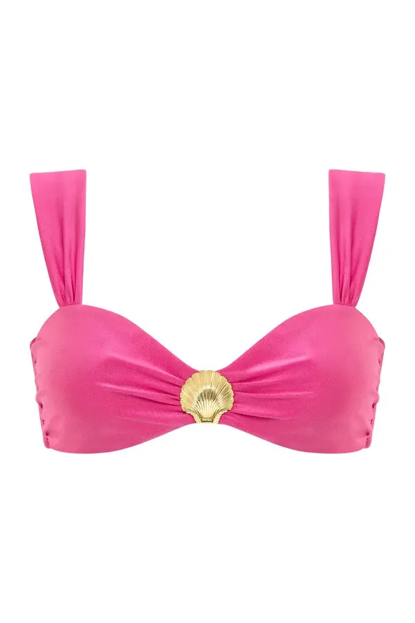 ADRIANA PAPPAS DESIGNS Jolie Bandeau Top - Pink