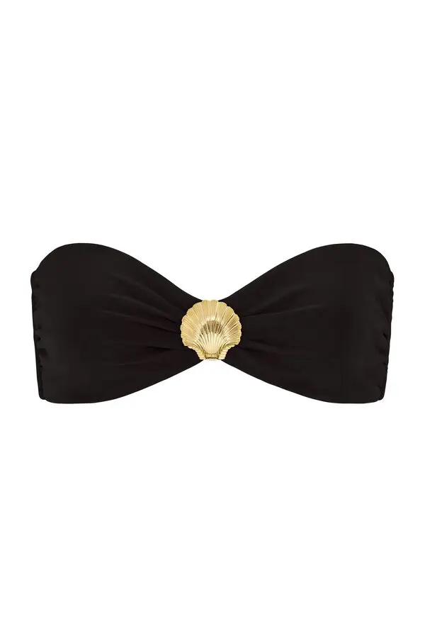 ADRIANA PAPPAS DESIGNS Bandeau Top - Black