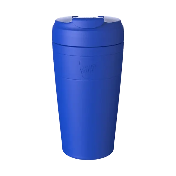 KEEPCUP Commuter Travel Mug With Flip Lid 16oz/454ml Reusable Coffee Cup Electric - Blue