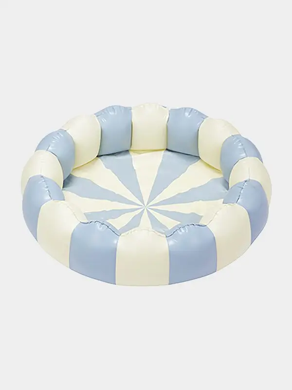 PETITES POMMES Light Alice Inflatable Pool - Blue