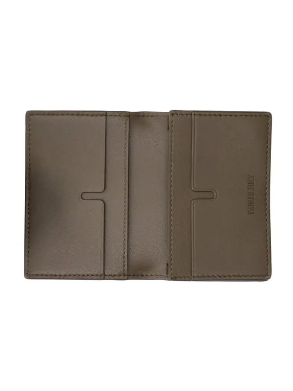 Burberry Bi-fold Card Holder "flint
