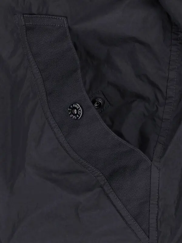 Stone Island Crinkle Reps Ny Jacket - Black