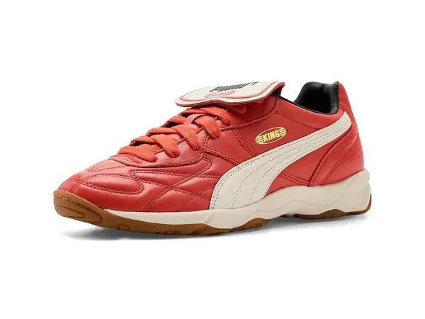 PUMA King Indoor Soccer Sneakers - Red