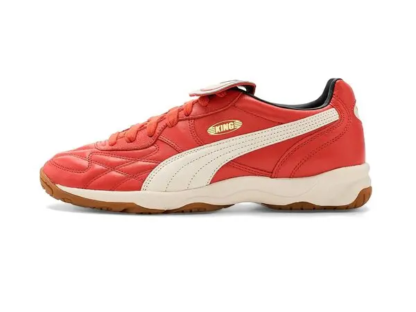 PUMA King Indoor Soccer Sneakers - Red