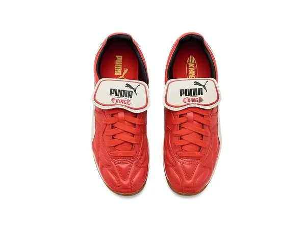 PUMA King Indoor Soccer Sneakers - Red