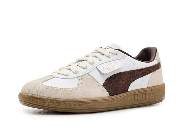 PUMA Palermo Leather Lace-up Sneakers - Brown