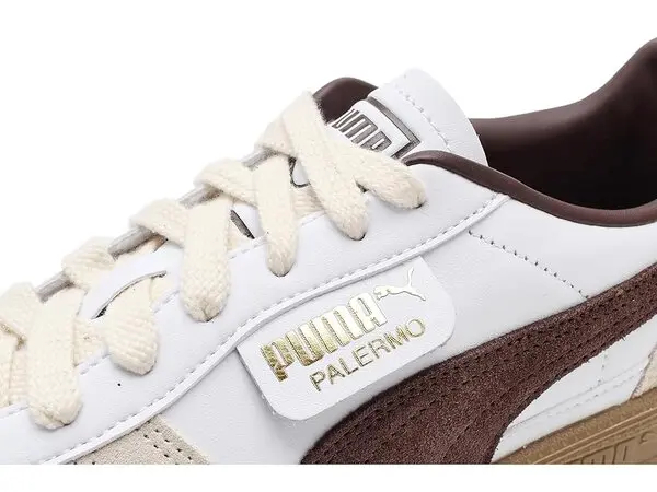 PUMA Palermo Leather Lace-up Sneakers - Brown